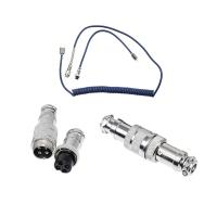 China USB Type C Mechanical Keyboard Coiled Cable 120cm GX12 4 Pin Aviation Connector for sale
