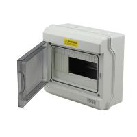 China 9 Way IP66 Waterproof Outdoor Electrical Enclosure Distribution Box PC Plastic Circuit Breaker Box for sale