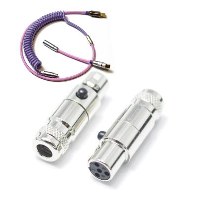 China Sectional Type USB Type-C Audio Connector Coupling Cable for Mechanical Keyboard 80cm for sale