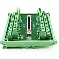 China SCSI 68 Pin Connector DIN Rail Mounting Type Terminal Blocks Adapter for sale