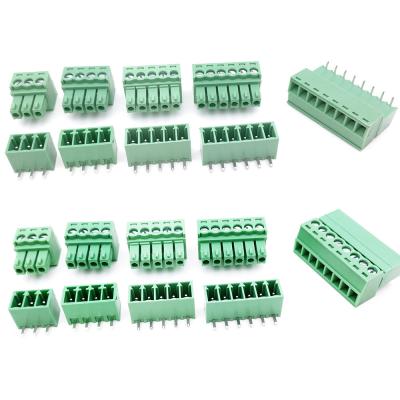 China 3.5mm Pitch PCB Pluggable Screw Terminal Block 300V 10A Plug and Socket 2-20 Poles for sale