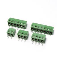 China 3.81mm Pitch PCB Mounted Screw Terminal Blocks 2P 3P Jointed 300V 10A for sale