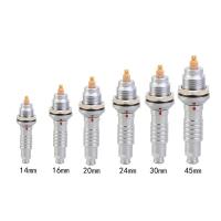 China K Series Push Pull Self-latching Waterproof Connector 2 to 26 Pins IP68 for sale