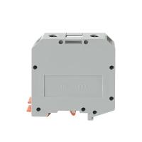 China UKH-50 UK Series DIN Rail Screw Clamp Terminal Block 50A PA66 Copper Nickel for sale