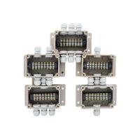 China IP65 Waterproof Cable Distribution Junction Box 100*68*50mm With Terminal Blocks Wall Mounting for sale