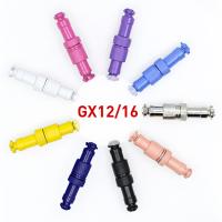China GX12 GX16 Circular Aviation Connector 4 Pin 5 Pin Male Female Zinc Alloy 12mm for sale