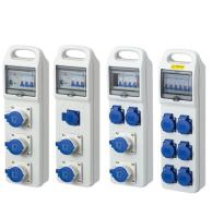 China IP67 Waterproof Outdoor Electrical Socket Plastic Electric Box AC 220v -250v 16A for sale