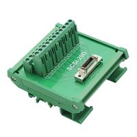 China SCSI 20 Pin MR-J2CN1 Servo Connector Breakout Board Adapter 90mm x 87.5mm for sale