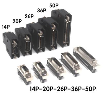 China SCSI-50 Male Connector 14 20 26 50 Pin Servo Driver Adapter CN Connector 0.5-5m for sale