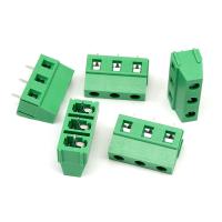 China 7.50mm Pitch PCB Mounted Screw Terminal Blocks 2P 3P Jointable for sale