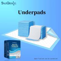 China Fluff Pulp SAP Non Woven Fabric Tissue PE Pet Toilet Changing Pads Customer Favorite for sale