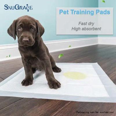 China SnuGrace Bamboo Charcoal Dog Pads for Puppy Training Deodorizing Composite Base Film for sale