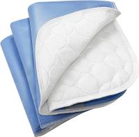 China Reusable Incontinence Protection with Plain Woven Microfiber Washable Adult Bed Pad for sale