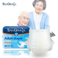 China Japan SAP Disposable Adult Diapers Deodorizing Urine Display SNUGRACE 2024 Product for sale
