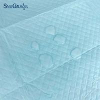 China 6Ply Layer SNUGRACE Disposable Incontinence Waterproof Underpad Bed Pad for Medical for sale