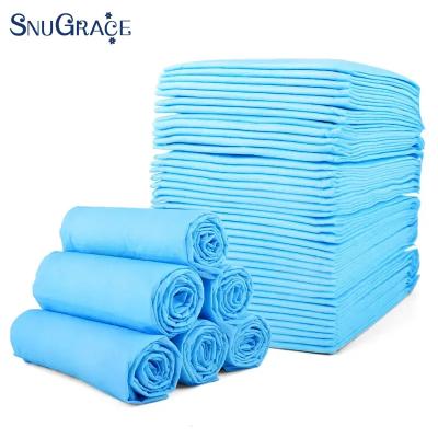 China Super Absorbent Incontinence Under Pad Bed Disposable Urine Pads with Fluff Pulp for sale