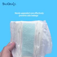 China 150MM-420MM Disposable Sanitary Napkins with Negative Ion Pure Cotton from SNUGRACE for sale