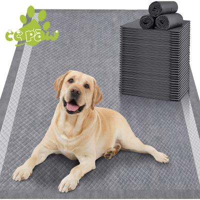 China Charcoal Absorbent Pet Pee Pads for Dogs Cats Animals Disposable Training Potty Pads for sale