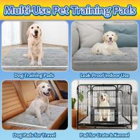 China CE ISO Certified Blue SnuGrace Dog Pee Mat Fast Absorbing and Durable Pet Training Mat for sale