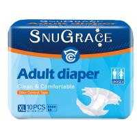 China Soft Breathable Disposable Adult Diapers for Hospital Incontinence 6000ml Absorbent for sale
