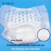 China 6000ml Absorbent Disposable Adult Diapers for Incontinence Supplies Starting from 75G for sale