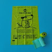 China Custom Size 100% Leak-Proof 24 Rolls Ecofriendly 360 Degradable Dog Poop Bags for sale