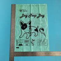 China Custom Size 100% Leak-Proof 24 Rolls Ecofriendly 360 Degradable Dog Poop Bags for sale