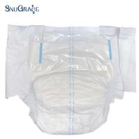 China Non Woven Fabric 65G-200G Super Absorbent Incontinence Elderly Diapers Unisex 4000ml for sale