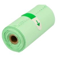 China Green Lemon Scent Smell Recycled Waste Vest Pet Dog Poop Bag Set For Dogs for sale
