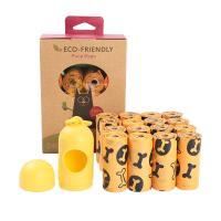 China Customize Your Dog's Waste Management Biodegradable Dog Poo Bag Roll from Corn Starch for sale