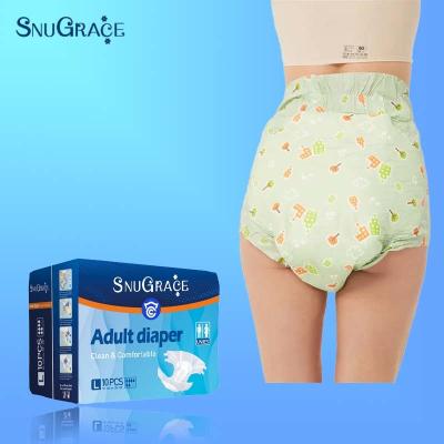 China Get Free Samples of SnuGrace Super Absorbent Soft Thickened Incontinence Adult Diaper for sale