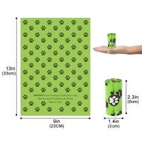 China Sustainable Dog Poo Bags Customized Printed Bio Degradable Eco Friendly by Pet Products for sale