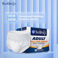 China Disposable Pull Up Pants With Urine Display Composite Low Film From Tianjin Wholesome for sale