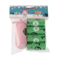 China Custom Size Accepted Dog Waste Bag with Dispenser and Environmentally Friendly Material for sale
