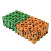 China Biodegradable Dog Poop Bag Custom Size Accepted for Doggie Pet Waste Bags Corn Starch for sale