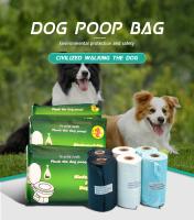 China Pet Disposal Bags 100% Biodegradable Certified Dog Waste Bag for Responsible Pet Owners for sale
