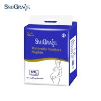 China Maternity Cleaning Products SnuGrace Wingless Disposable Postpartum Pads Free Samples for sale
