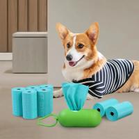 China 270 PBAT PLA PET Biodegradable Dog Poop Bags for Sustainable and Eco-Friendly Living for sale
