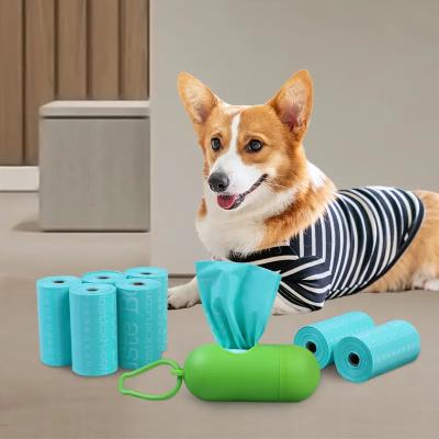 China 270 PBAT PLA PET Biodegradable Dog Poop Bags for Sustainable and Eco-Friendly Living for sale