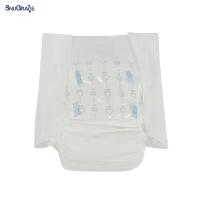 China 3D Leak Prevention Channel Firm and Safe Disposable Adult Diapers with PP Stickers for sale