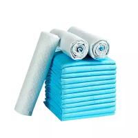 China Blue Disposable Chucks Pee Pads for Puppy Dog Potty Training 20g-120g Professional for sale