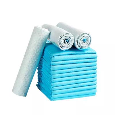 China Blue Disposable Chucks Pee Pads for Puppy Dog Potty Training 20g-120g Professional for sale