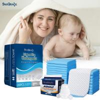 China Incontinence Care Absorb Floor Pad for Adults SnuGrace Medical 4ply Hygienic Underpads for sale