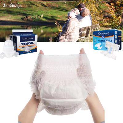 China Maternity Postpartum Hygiene Products Fluff Pulp Adult Disposable Diaper by SnuGrace for sale