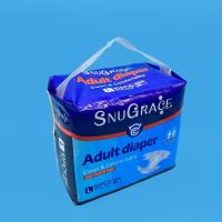 China Hospital High Absorbent Printed Adult Diapers with Soft Nowoven Frabic Top sheet for sale