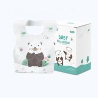 China Disposable Baby Feeding Bibs Customized Color for Comfortable and Clean Meals for sale