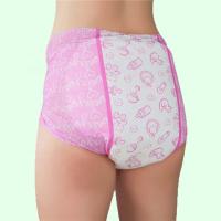 China Wholesome Disposable ABDL Adult Diaper Fluff Pulp and Cute Cartoon Print Included for sale