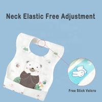 China Style Superior Waterproof Disposable Baby Bibs that are Durable Protect Baby Clothes for sale