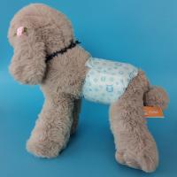 China Super Absorption Customized Disposable Dog Diaper for Male and Female Dogs in Cute Print for sale