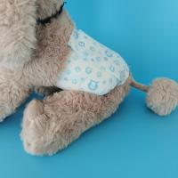 China Customized Color Disposable Dog Diapers Magic Tapes and Absorbency for sale